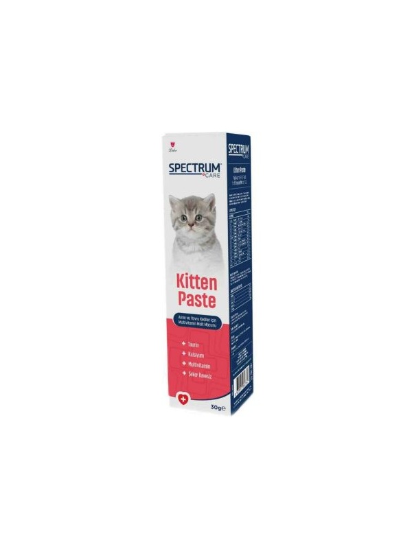 Spectrum Kitten Paste Yavru Kediler için Multivitamin Malt Macunu 30 gr